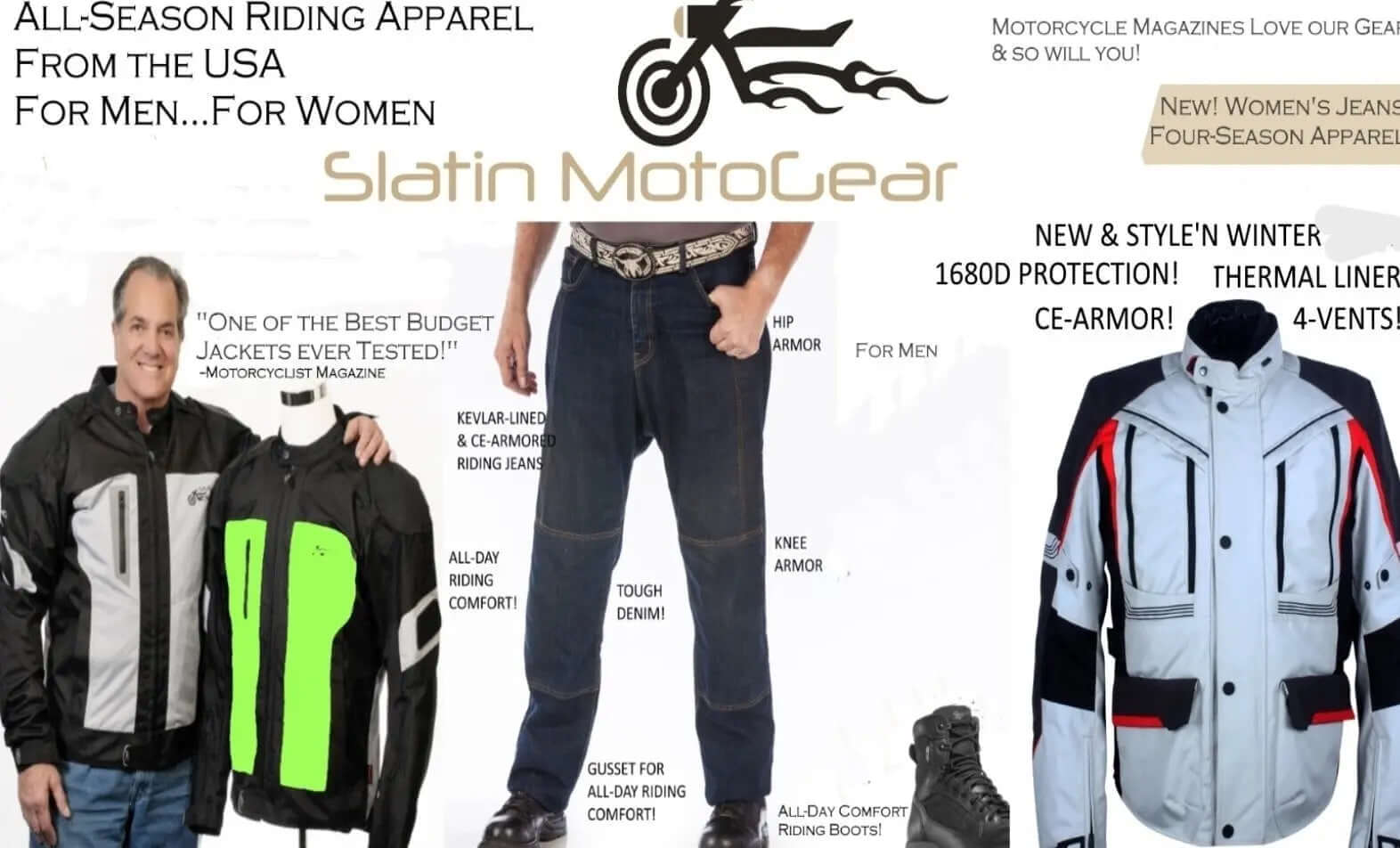 Winter Collection for riding in the Cold Weather – Motorcycle Jackets ...