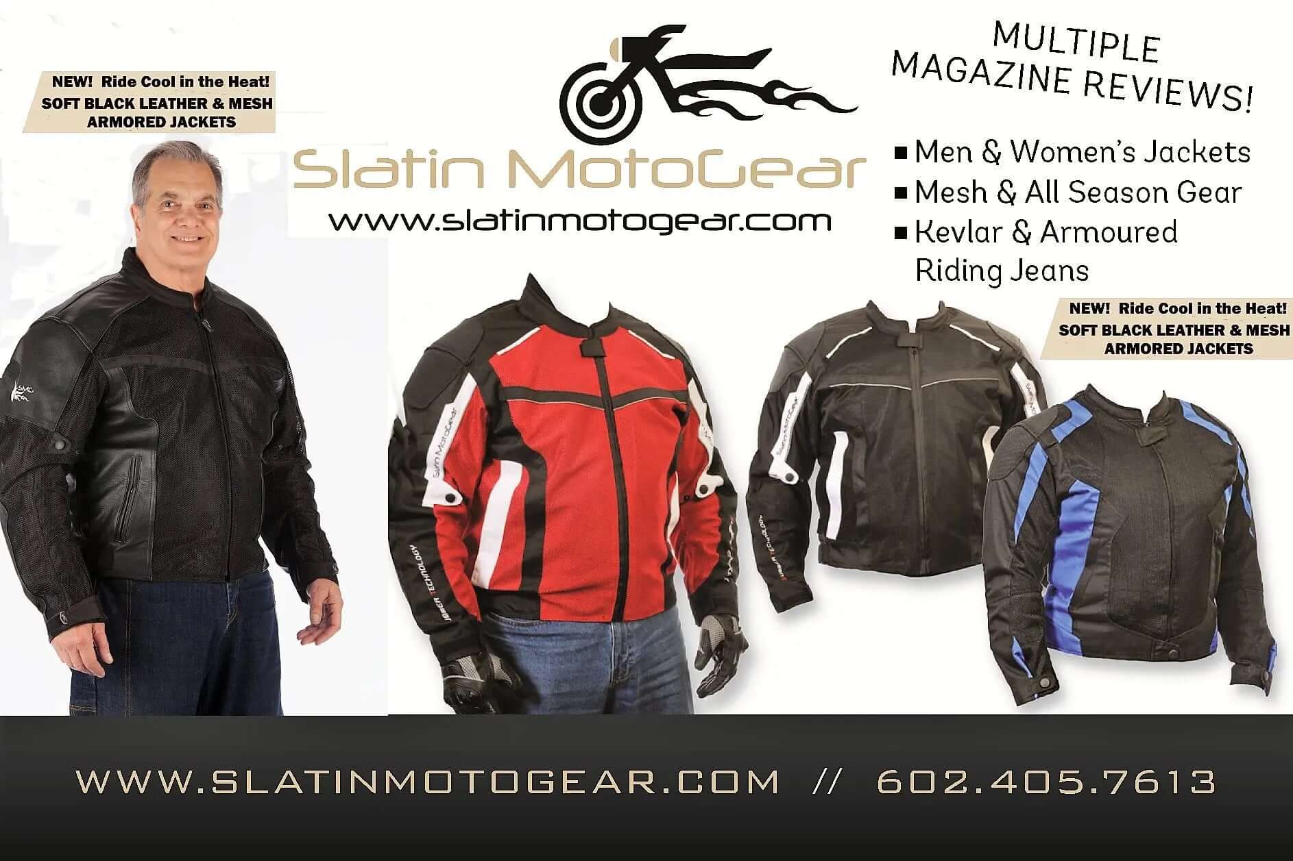 Ride in Style, Stay Cool, and Protected with Mesh – Motorcycle Jackets ...